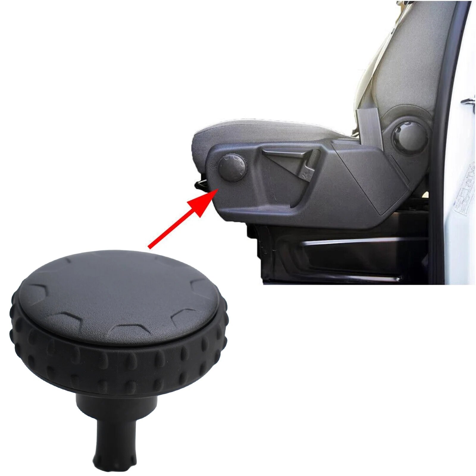 Ручка-ролик для регулировки высоты сиденья для Ford Transit Custom 2012 года и новее, совместима с OEM 1778087 BK21 F618K78