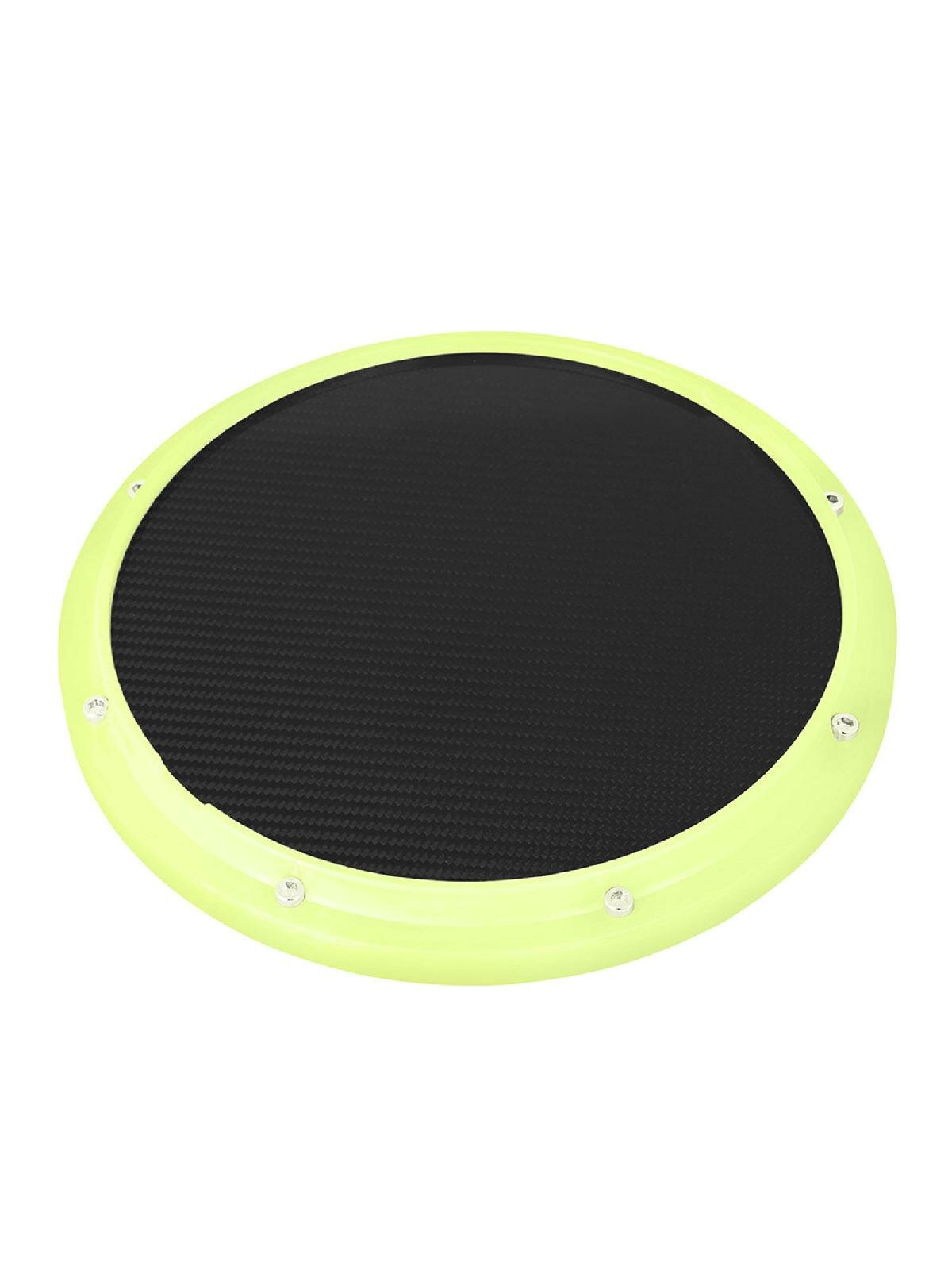 Немой Барабанный Тренировочный Блокнот Из Углеродного Волокна Drum Pad Метроном Ударный Инструмент