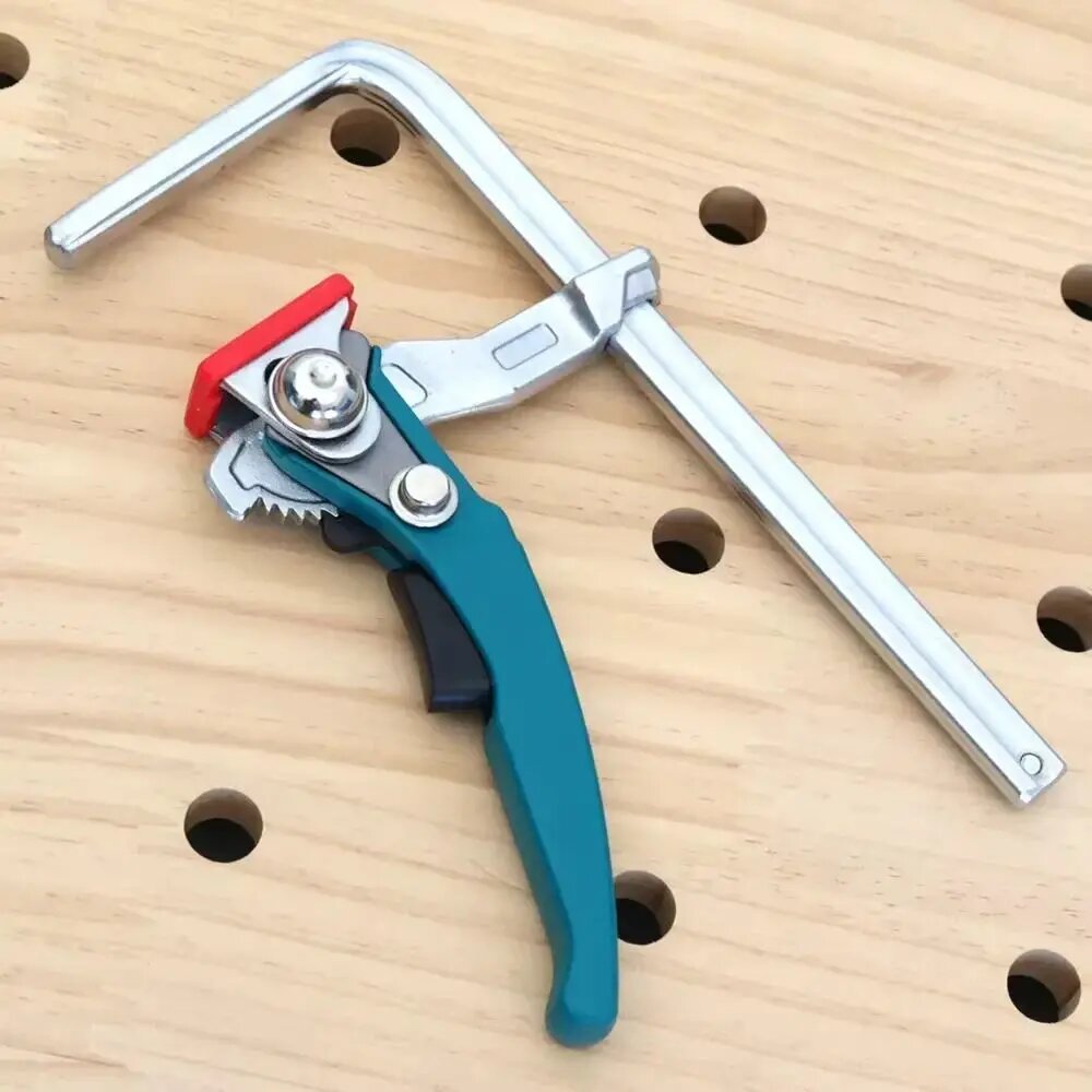 Быстрозажимной зажим для рельсов Green Handle 160 мм