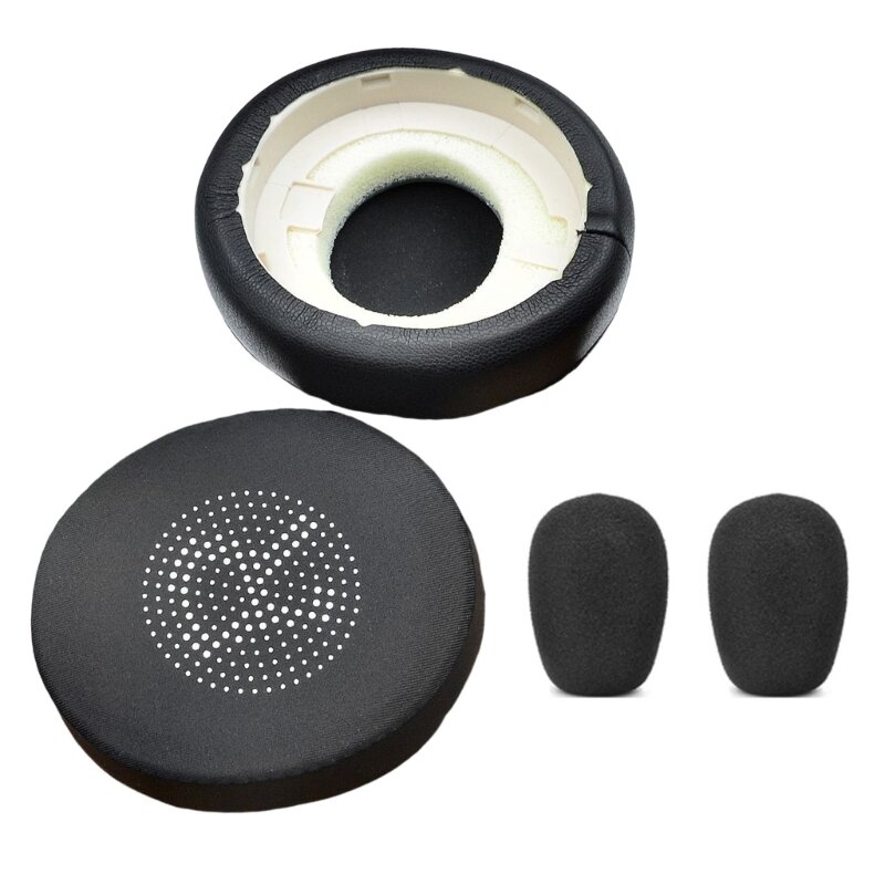 Сменные Амбушюры Микрофонные Чехлы Микрофоны Ветровое Стекло для Наушников Elite45h Evolve2 65UC Шумоизоляционный Наушник