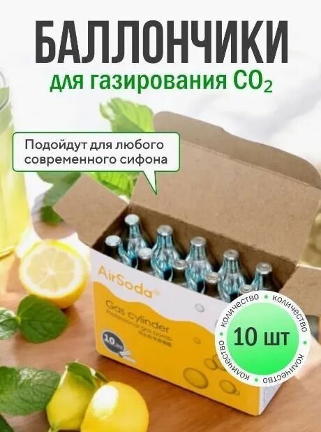 Запчасть для сифона газирования, 10 шт