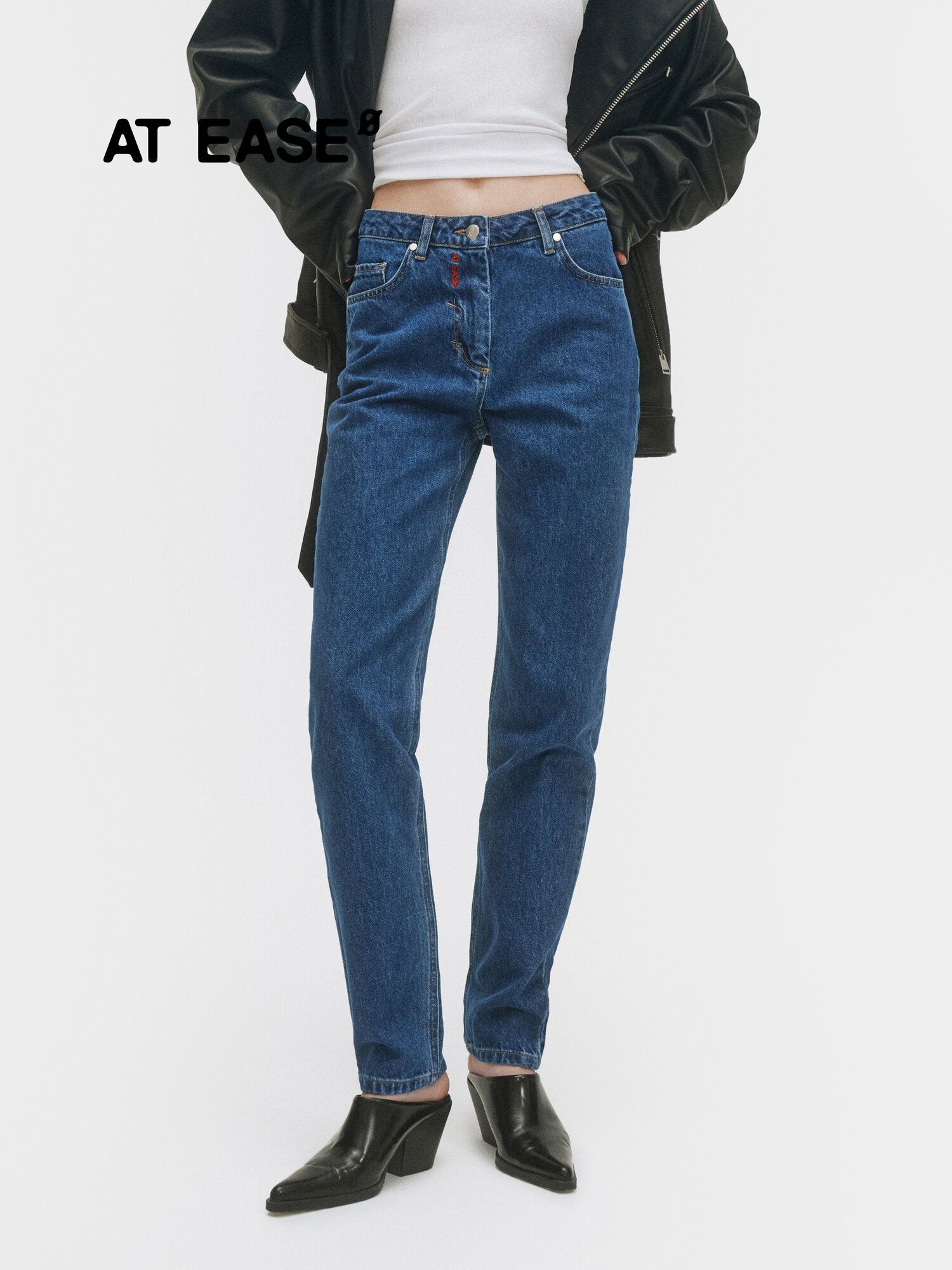 Джинсы классические Slim 