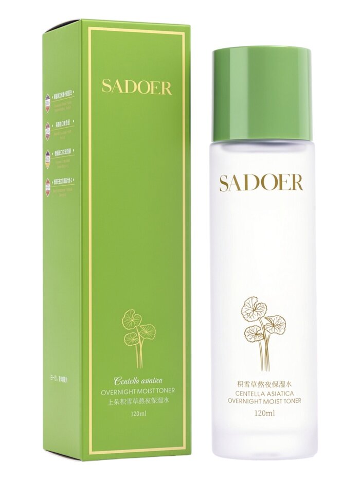 Ночной тоник для лица с экстрактом центеллы Sadoer, 120 мл 10954916