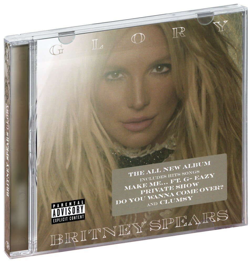 Britney Spears. Glory (CD) (СД диск, CD Box, Россия, Warner Music Russia)