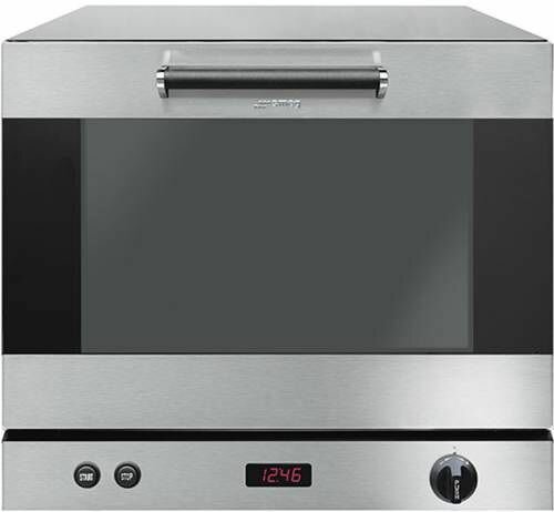 Печь конвекционная smeg alfa43ХEH в комплекте с расстоечным шкафом LEV43XV-2. Товар уцененный