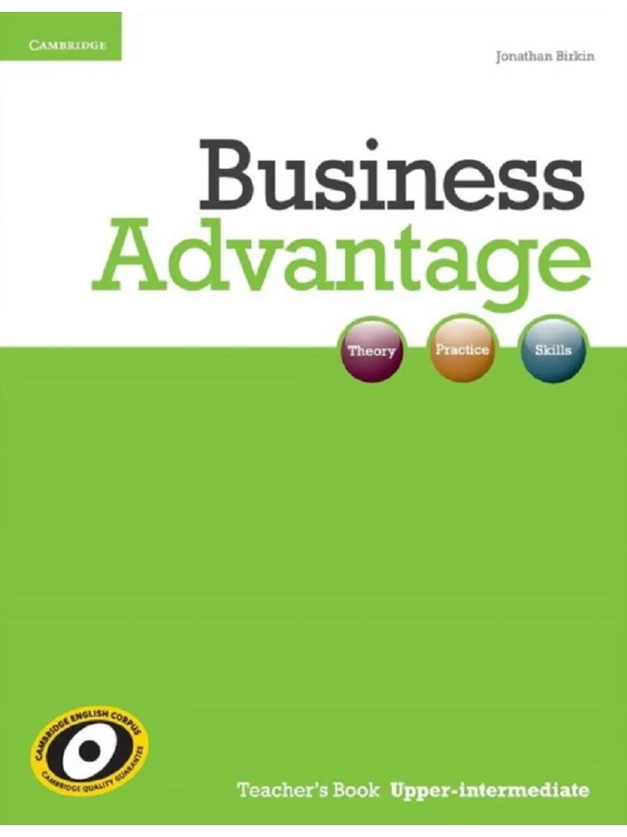 Business Advantage Upper-Intermediate Teacher's Book