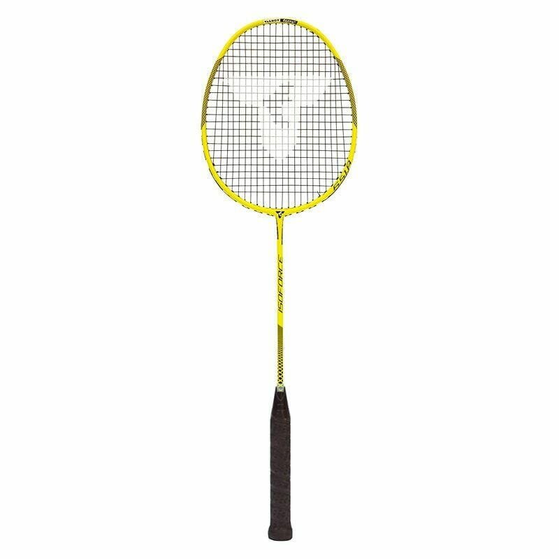 DECATHLON Ракетка для бадминтона Talbot Torro IsoForce 651.8, желто-черный, 86 г