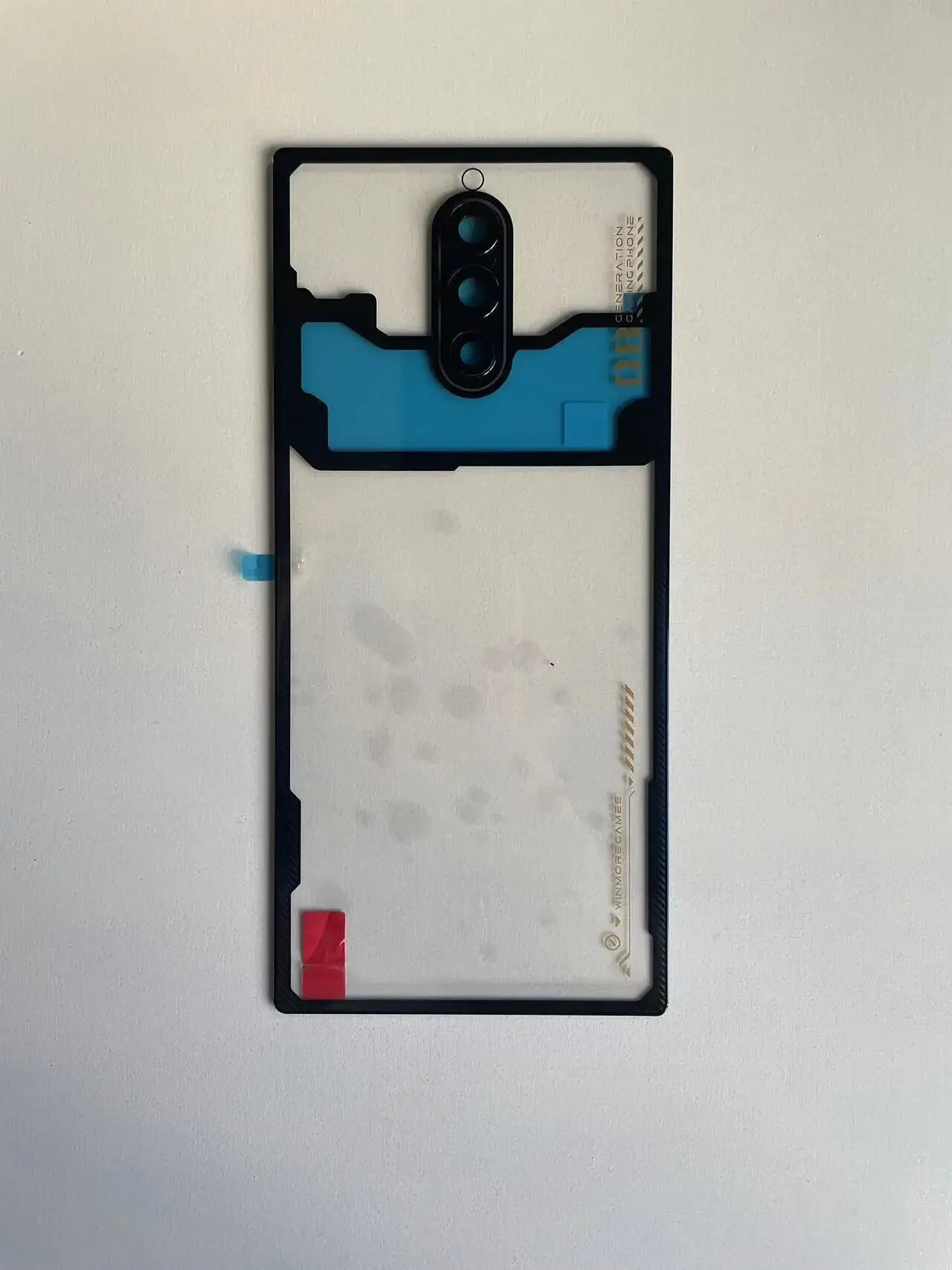 Задняя крышка ZTE Nubia Red Magic 8 Pro Black No Lens