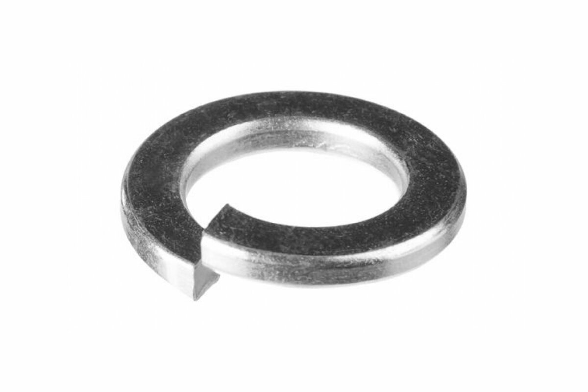 Шайба DIN 127 пружинная, 3 мм, 5 кг, оцинкованная, ЗУБР 303850-03