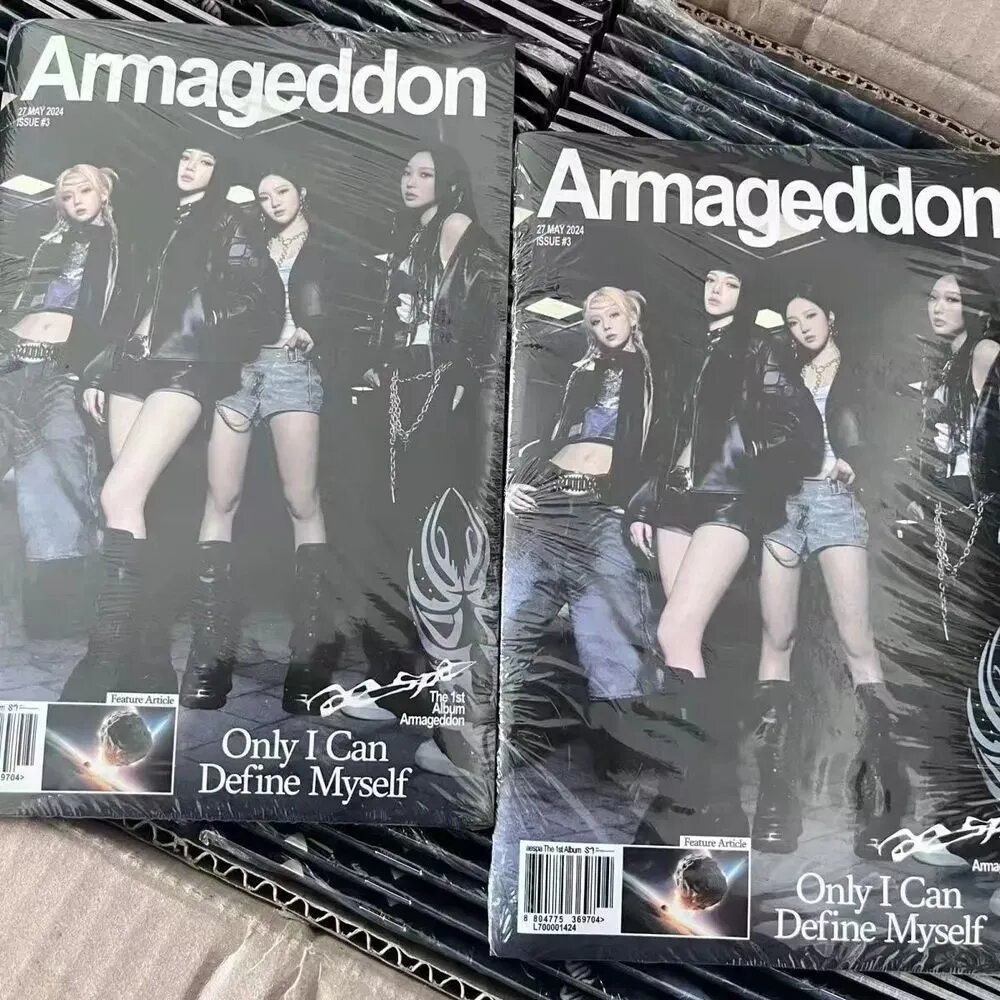 Музыкальный диск BLACKPINK - Armageddon Zine Ver. CD Album 2024 выпуск, К-поп, S.M. Entertainment, Box Set, Корея — фото 1