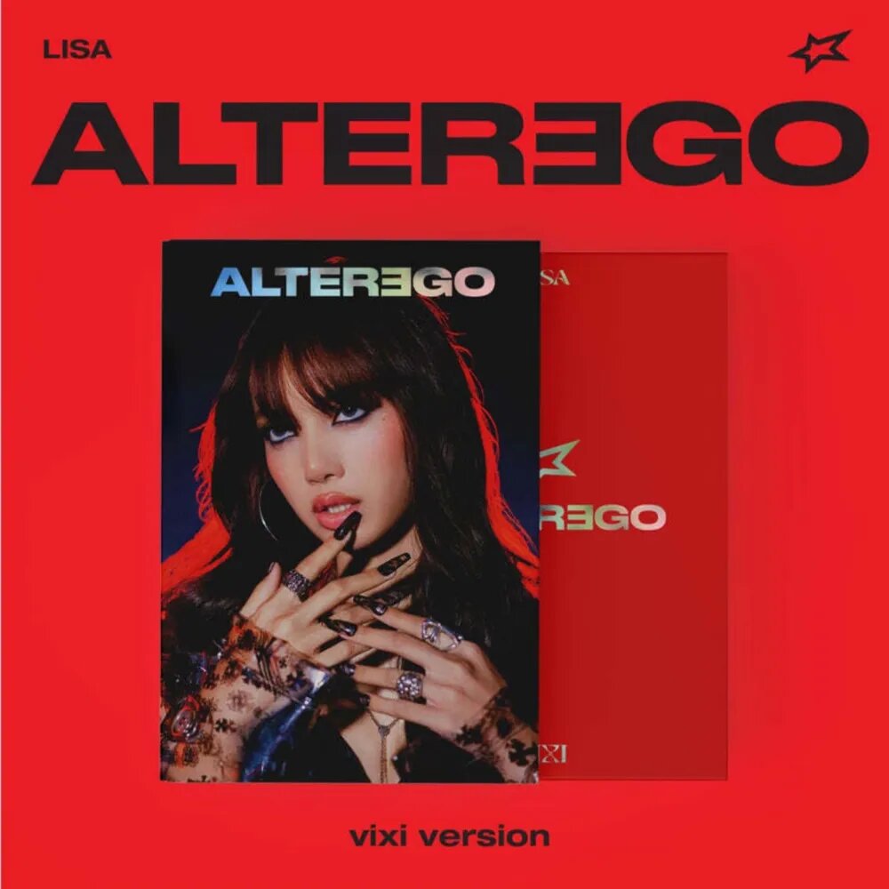 LISA ALTER EGO Альбом - Импортное издание из Кореи, K-pop, Lisa, Box Set DVD