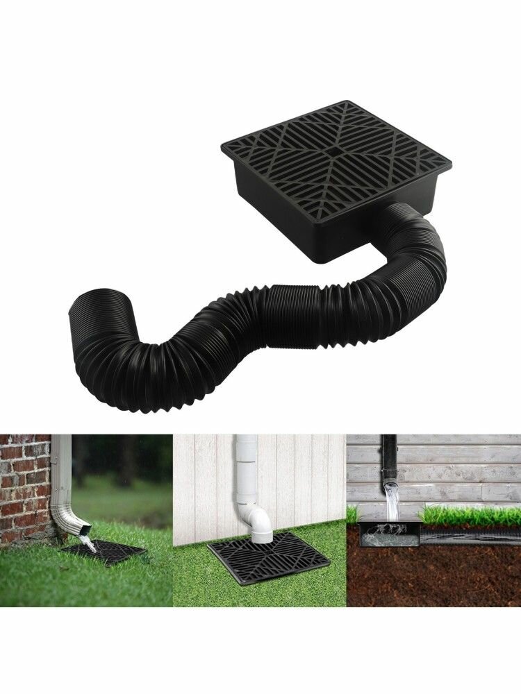 Водоприёмник с водосточной трубой