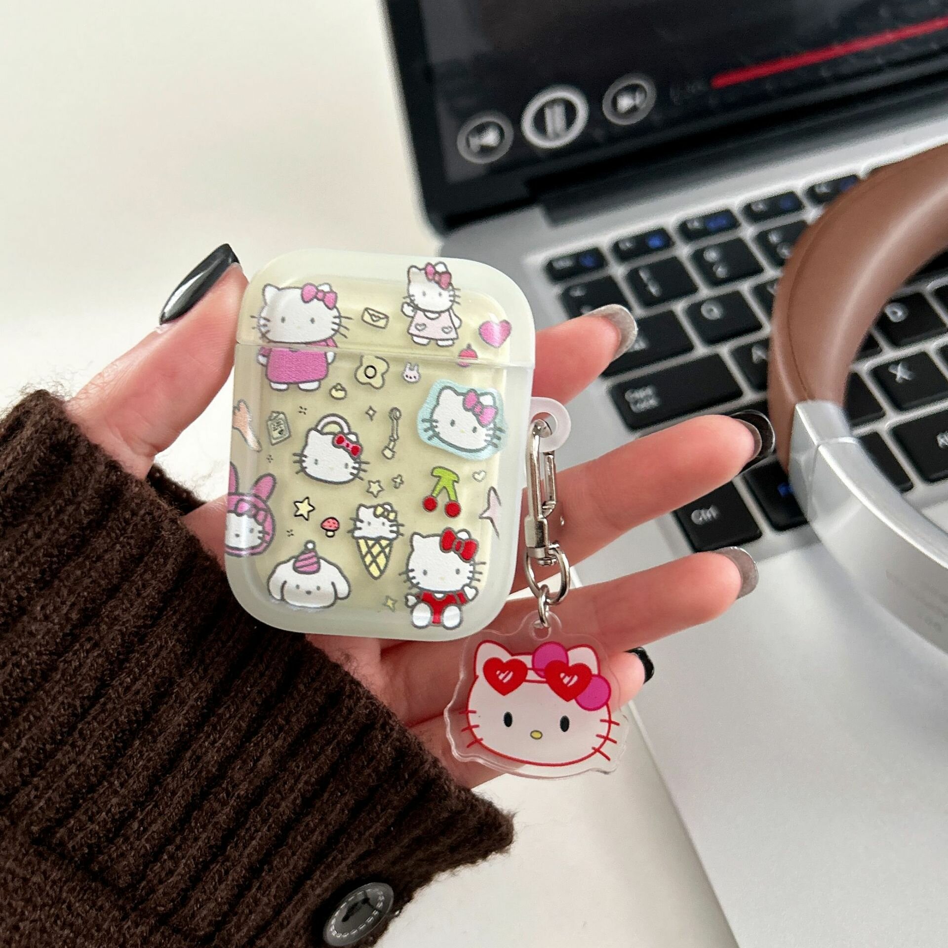 Мягкая рамка с семью котами для iPhone 11/12/19s - Прозрачный TPU чехол