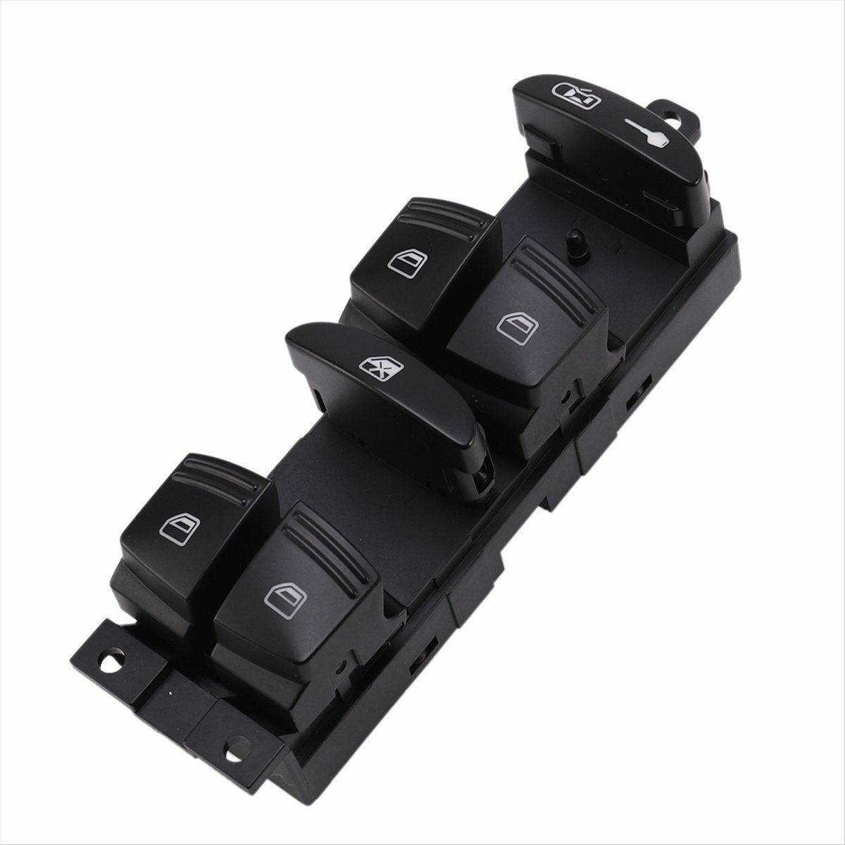 Переключатель стеклоподъемника водительский для Porsche Cayenne 955 2002-2010 95561315602/95561315600 черный, ABS