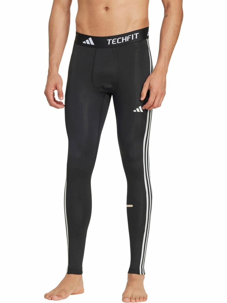 Тайтсы TECHFIT Compression Training 3-Stripes Leggings