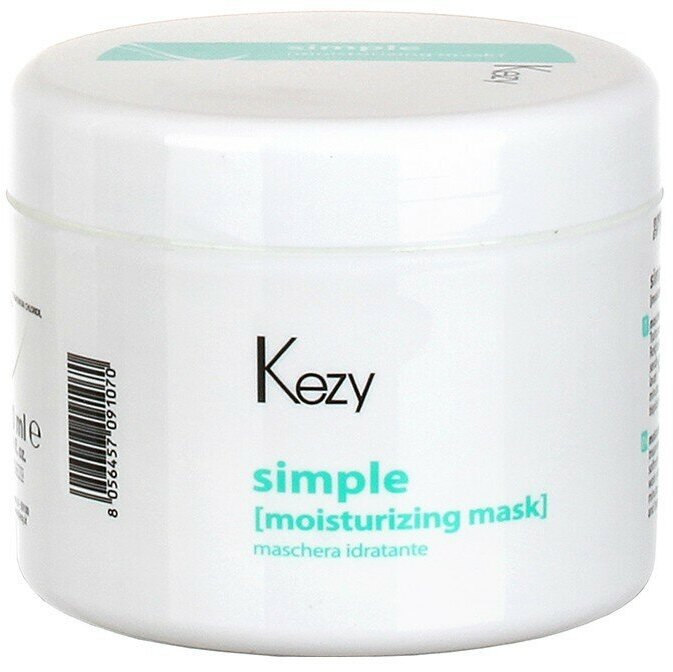 Увлажняющая маска для волос Kezy Simple Moisturizing Mask 500 мл