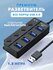 USB-концентратор для компьютера, 4 порта USB 3.0, с отдельными выключателями, пр...