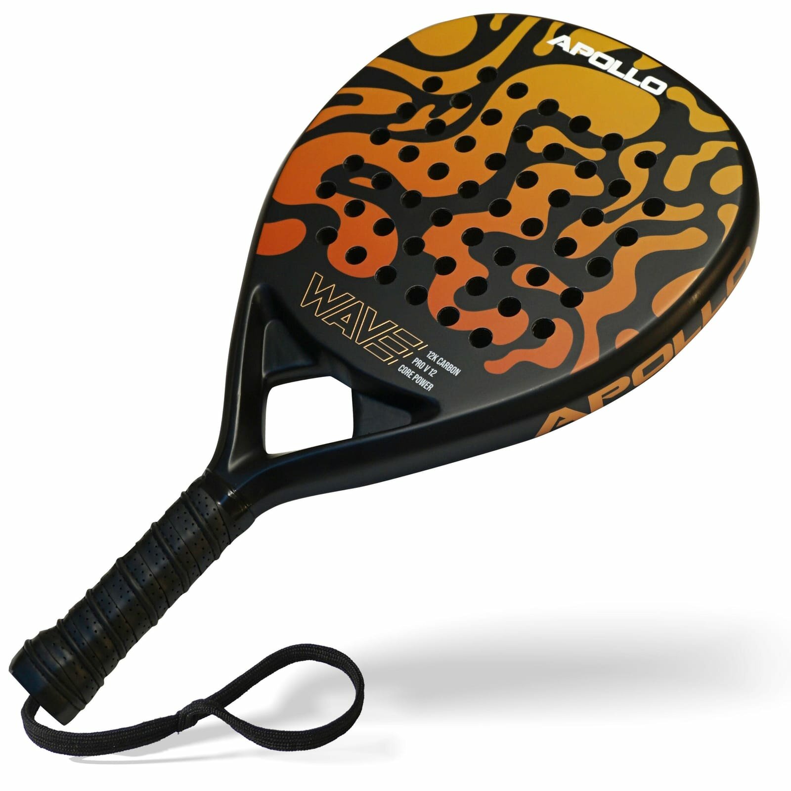 DECATHLON ракетка для падел тенниса Apollo 12K Wave, оранжевый/желтый