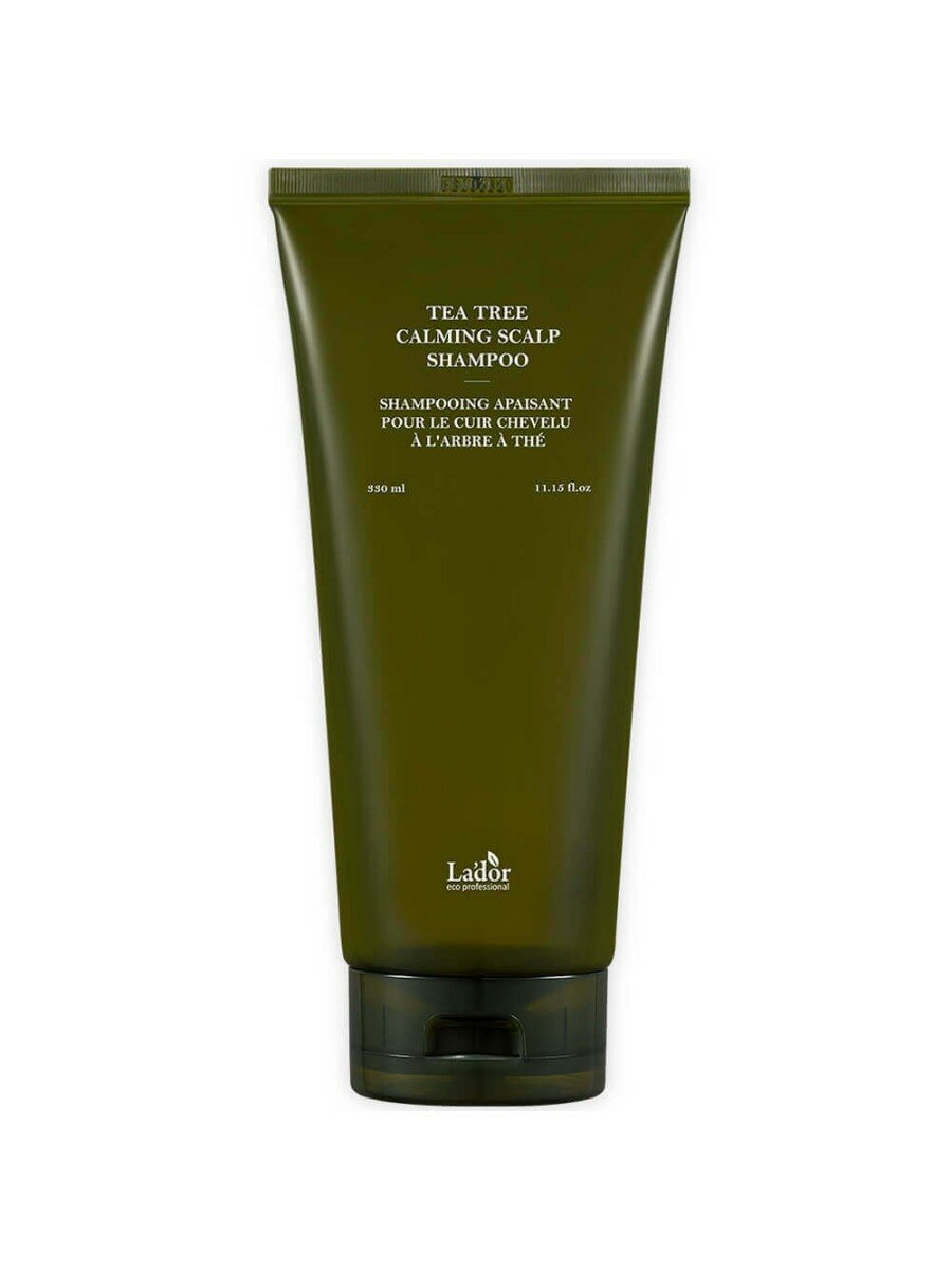 Шампунь La'dor Hair Care Tea Tree Calming Scalp Shampoo, для чувствительной кожи головы, 330 мл