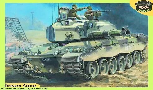 Trumpeter 00308 1/35Б ританский основной боевой танк Challenger II