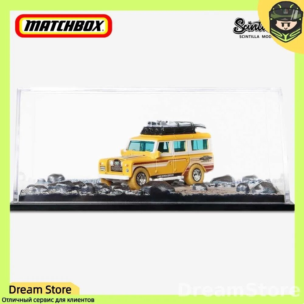 Машинка #matchbox 1/64 collector land rover gen II safari Литой под давлением автомобильной модели
