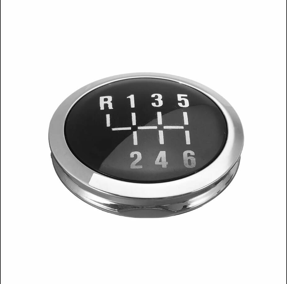 Ручка переключения скоростей для Opel Astra H, Corsa D, Vectra C, Zafira B, Antara, Signum — крышка, черный хром