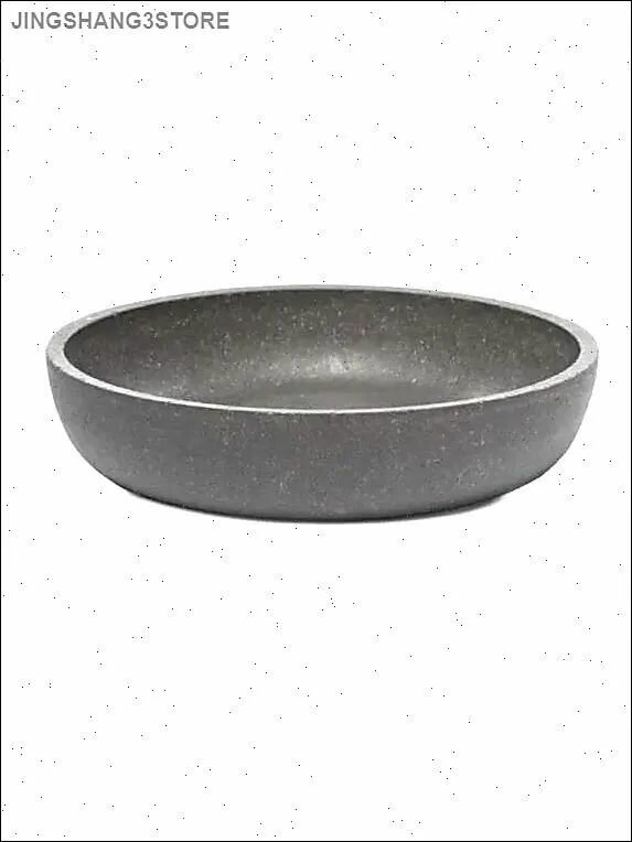 Миска для животных из бамбука NATURAL с прорезиненным дном, графитовая, 0,2 л, 12×12×2,6 см