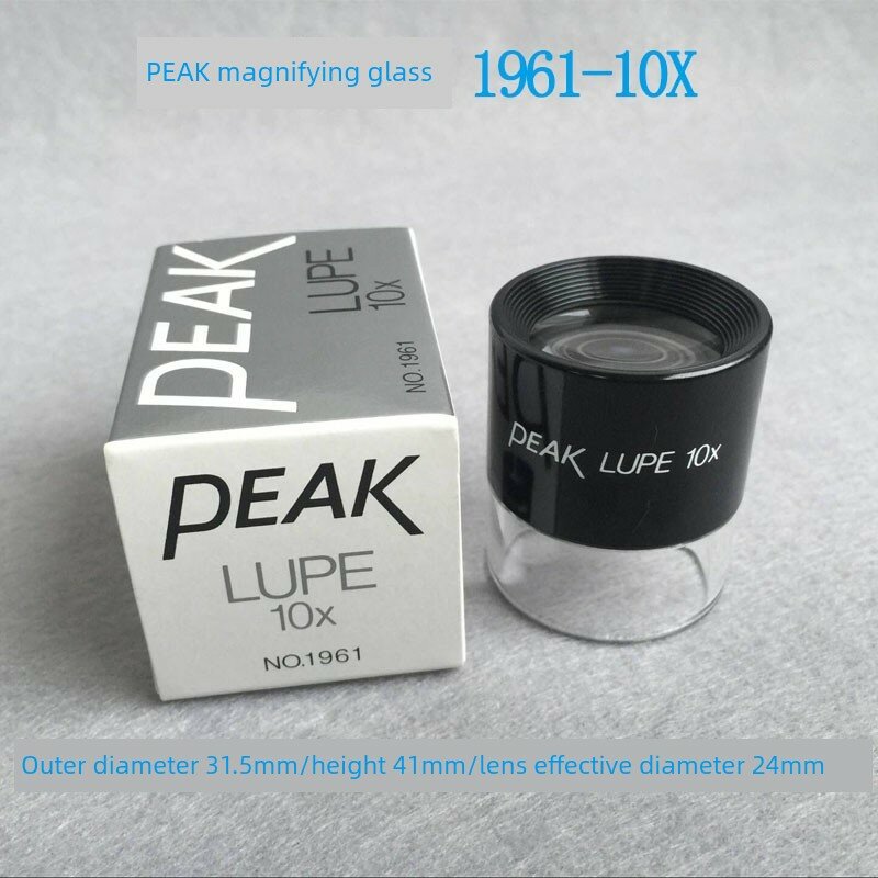 PEAK 10X промышленная лупа с измерительной шкалой для точной работы и чтения