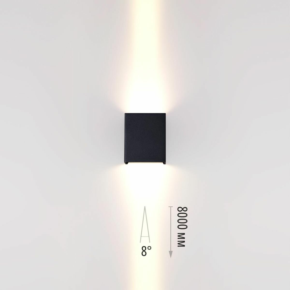 Уличный настенный светильник Odeon Light Nature Arrow 7188/10WL