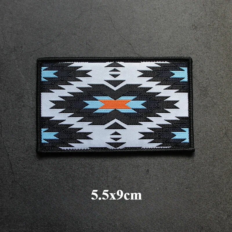 Нашивка тканевая Navajo, 5.5x9см, цвет 2