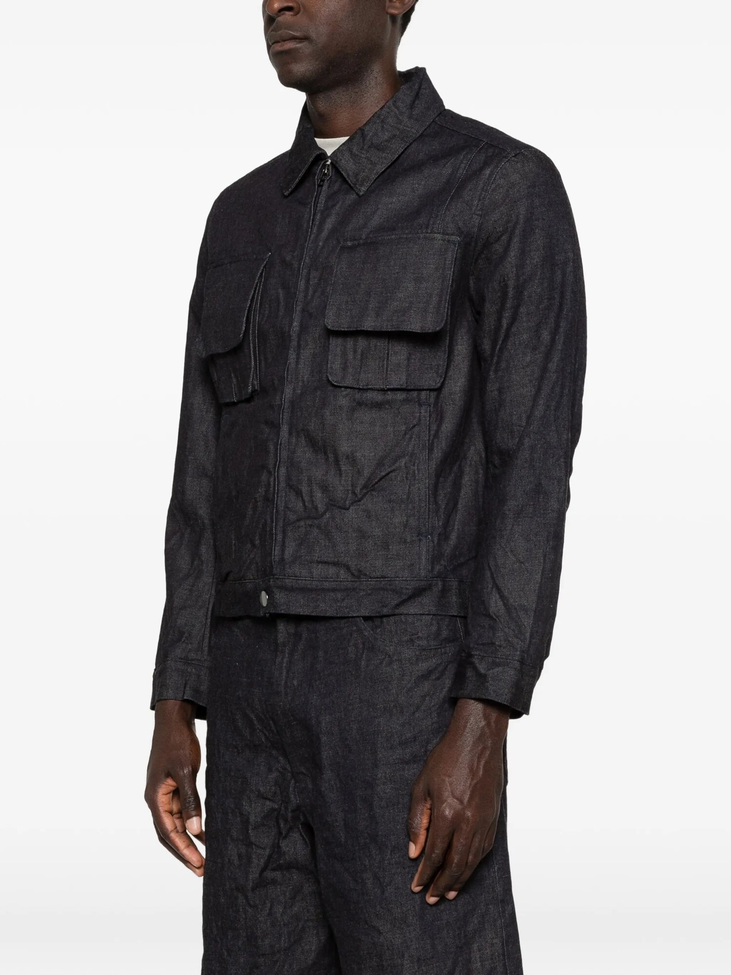 Куртка Individual Sentiments Flap-pocket denim jacket, размер 0 — фото 1