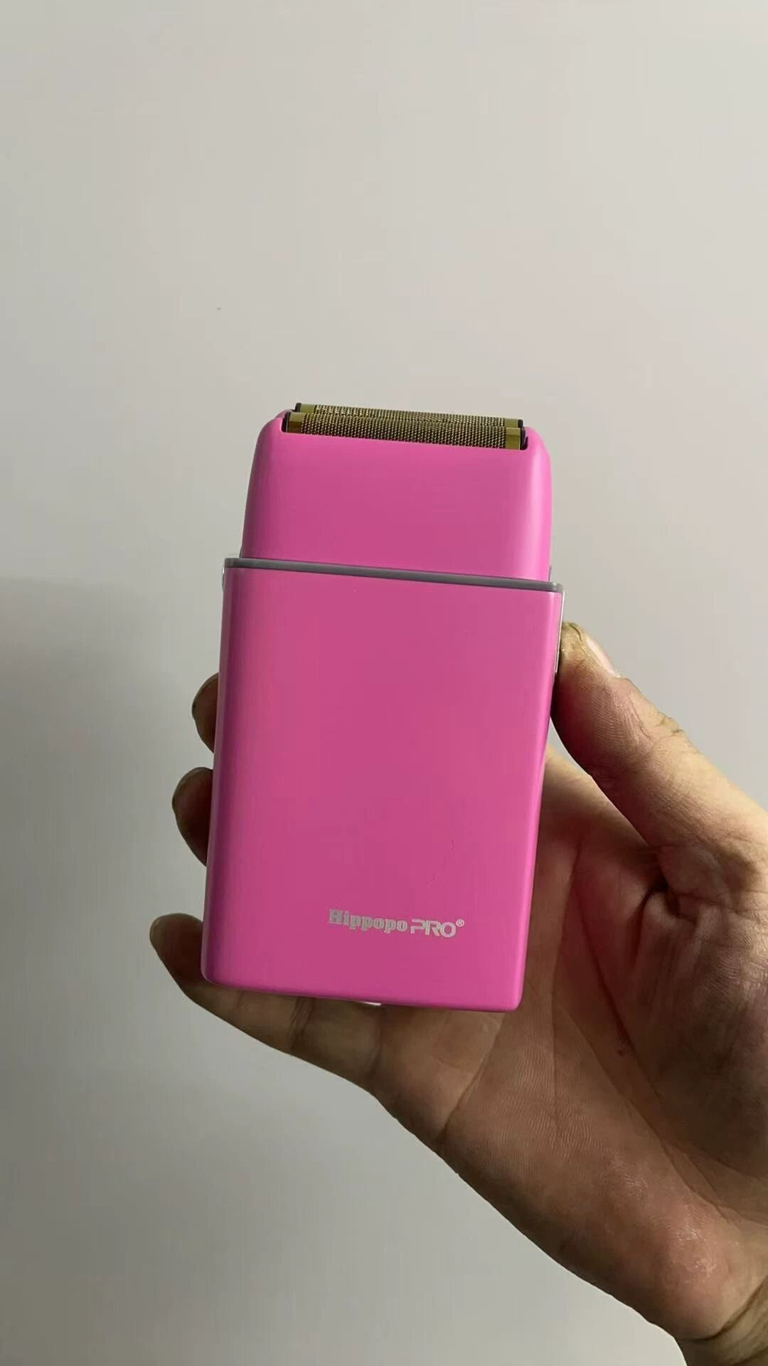 Оригинальный массажер для тела Hippopo/Haipibu с цельнометаллическим корпусом, двойной сеткой, отбеливающий, с мощным