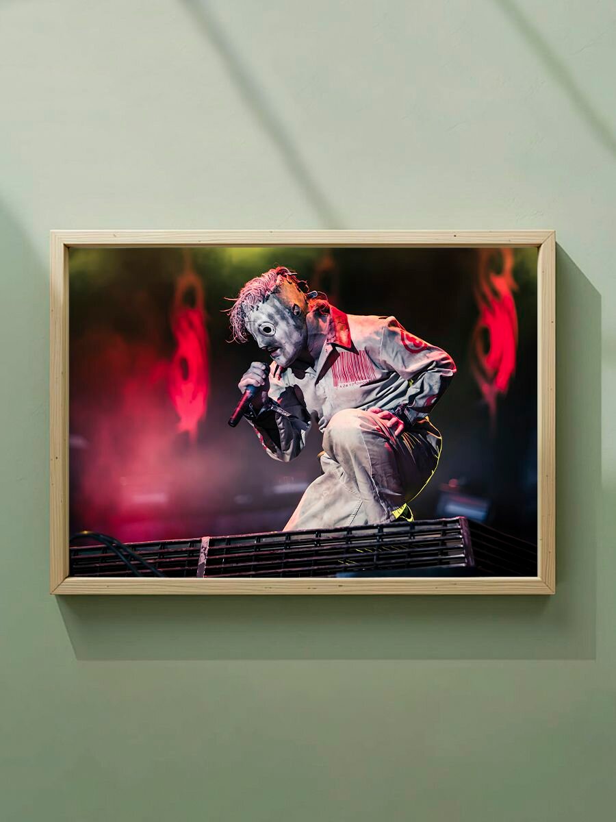 Постер, плакат на стену Slipknot Рок Группа (А3)