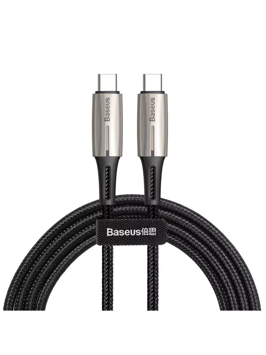 Кабель type-c type-c 60W для зарядки android и Iphone 2m