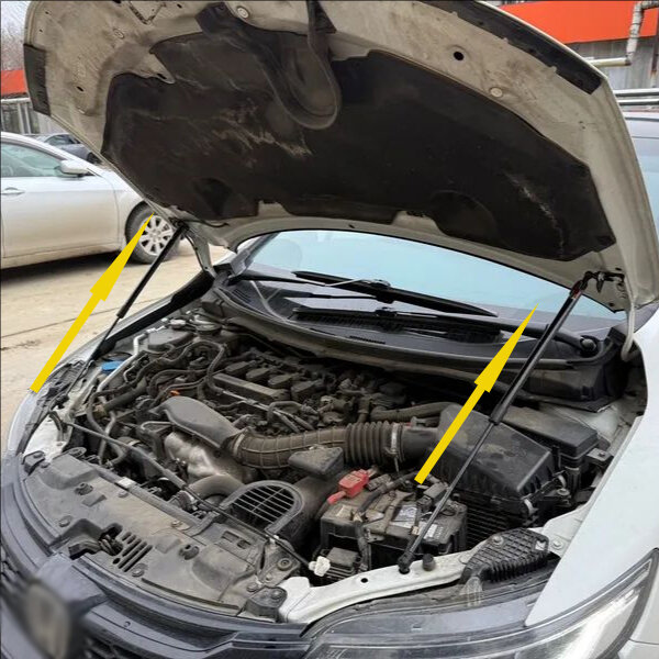 Газовые упоры капота для Honda Jade (FR4/5) 2013-2020 "Амортизаторы" Хонда Джейд FR4/5 2 шт Автозапчасти
