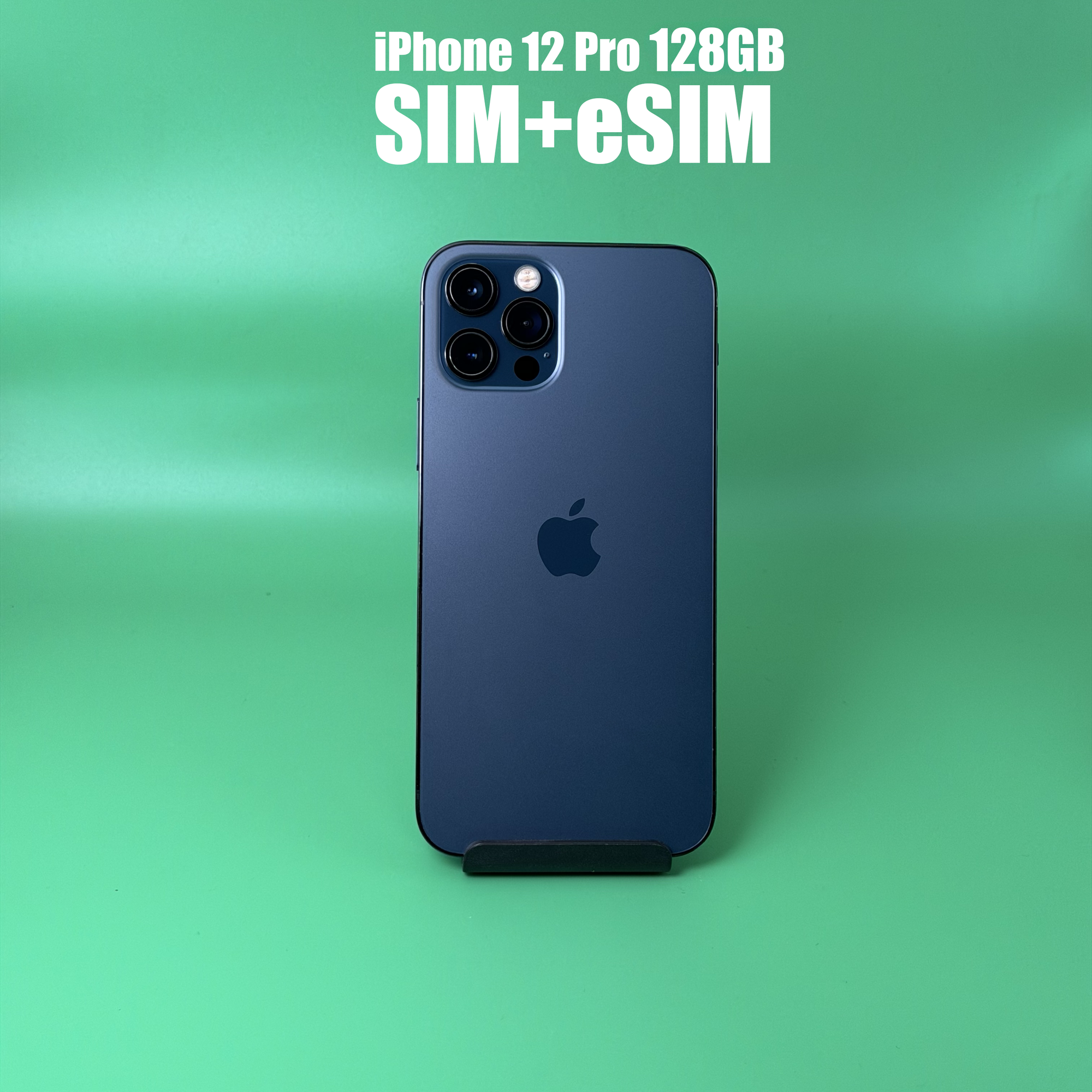 Смартфон Apple iPhone 12 Pro 128 ГБ, nano SIM+eSIM, тихоокеанский синий