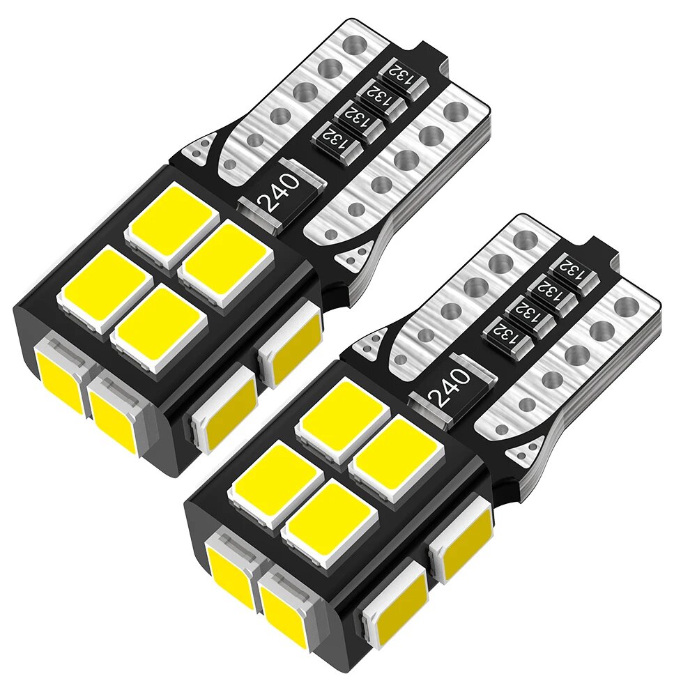 AUXITO T10 LED 2Pcs, 6000K, 12V