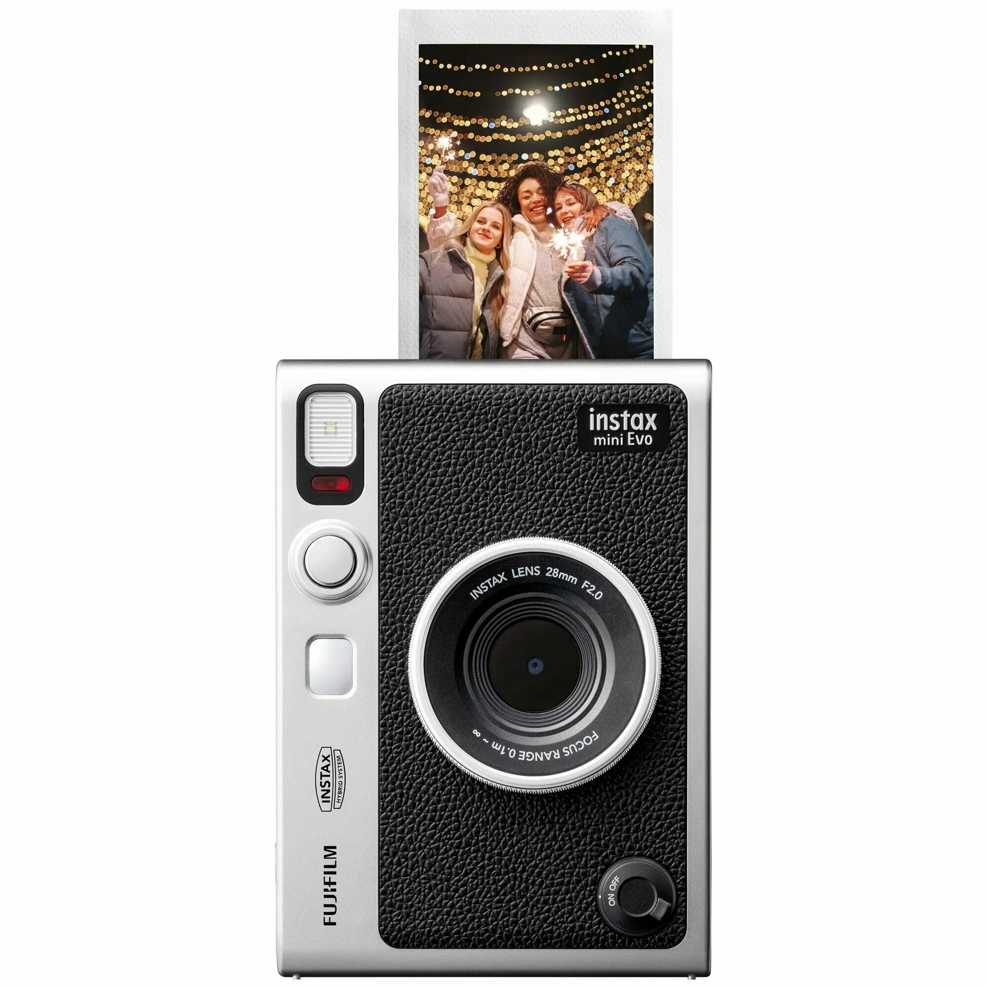 Фотоаппарат Fujifilm "Instax Mini Evo", цифровая печать, 10 эффектов, автофокус, черный