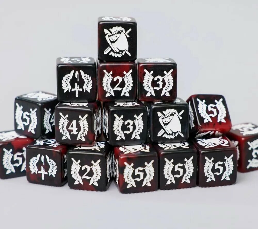 Набор шестигранных кубиков Warhammer 40000: T'au Empire Dice Set