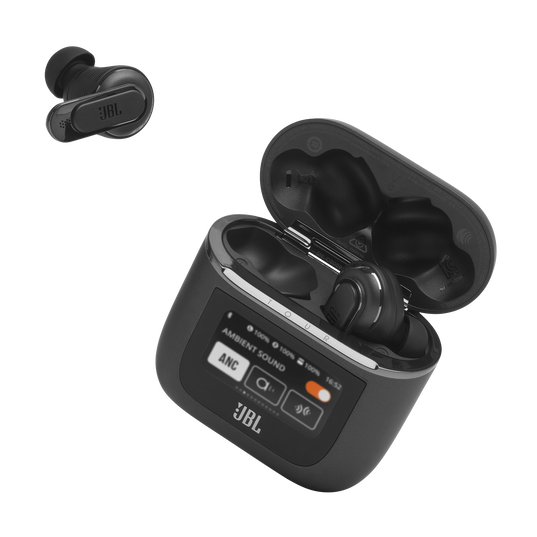 Беспроводные наушники JBL Tour Pro 2 Black с активным шумоподавлением USB Type-C
