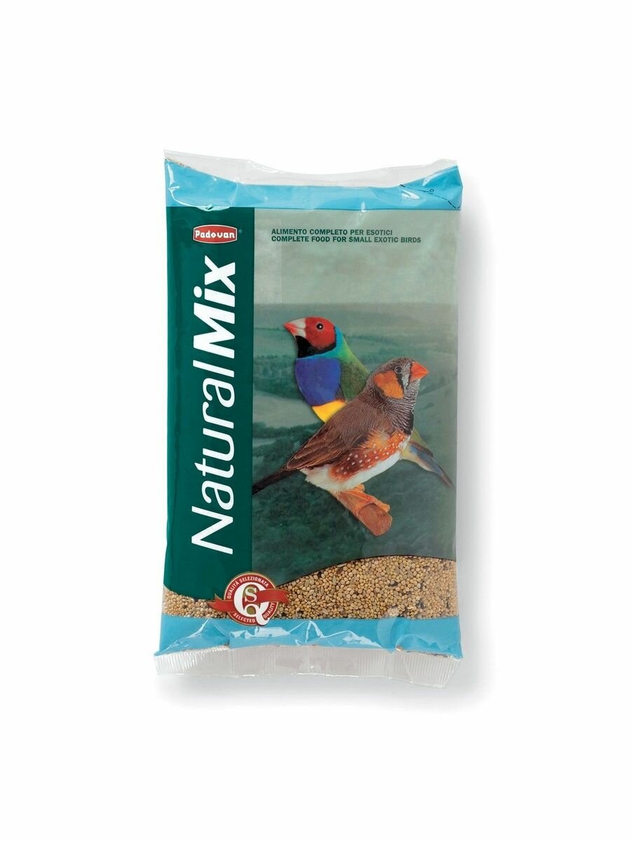 Padovan Naturalmix Esotici корм комплексный для экзотических птиц 1 кг, Падован