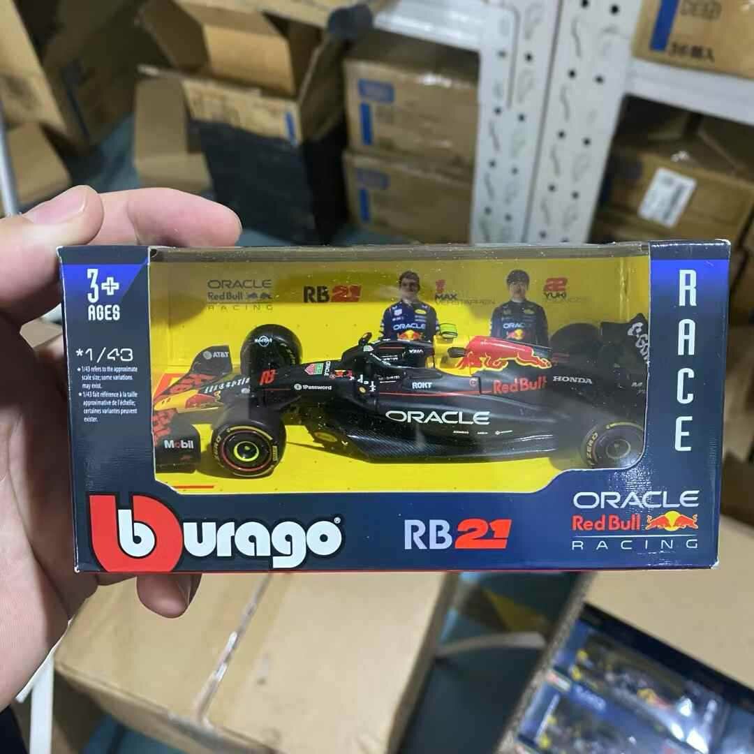 1:43 выше, чем в США Red Bull RB21 F1 Formula Racing, модель автомобиля из сплава, украшения, модель автомобиля, игрушки