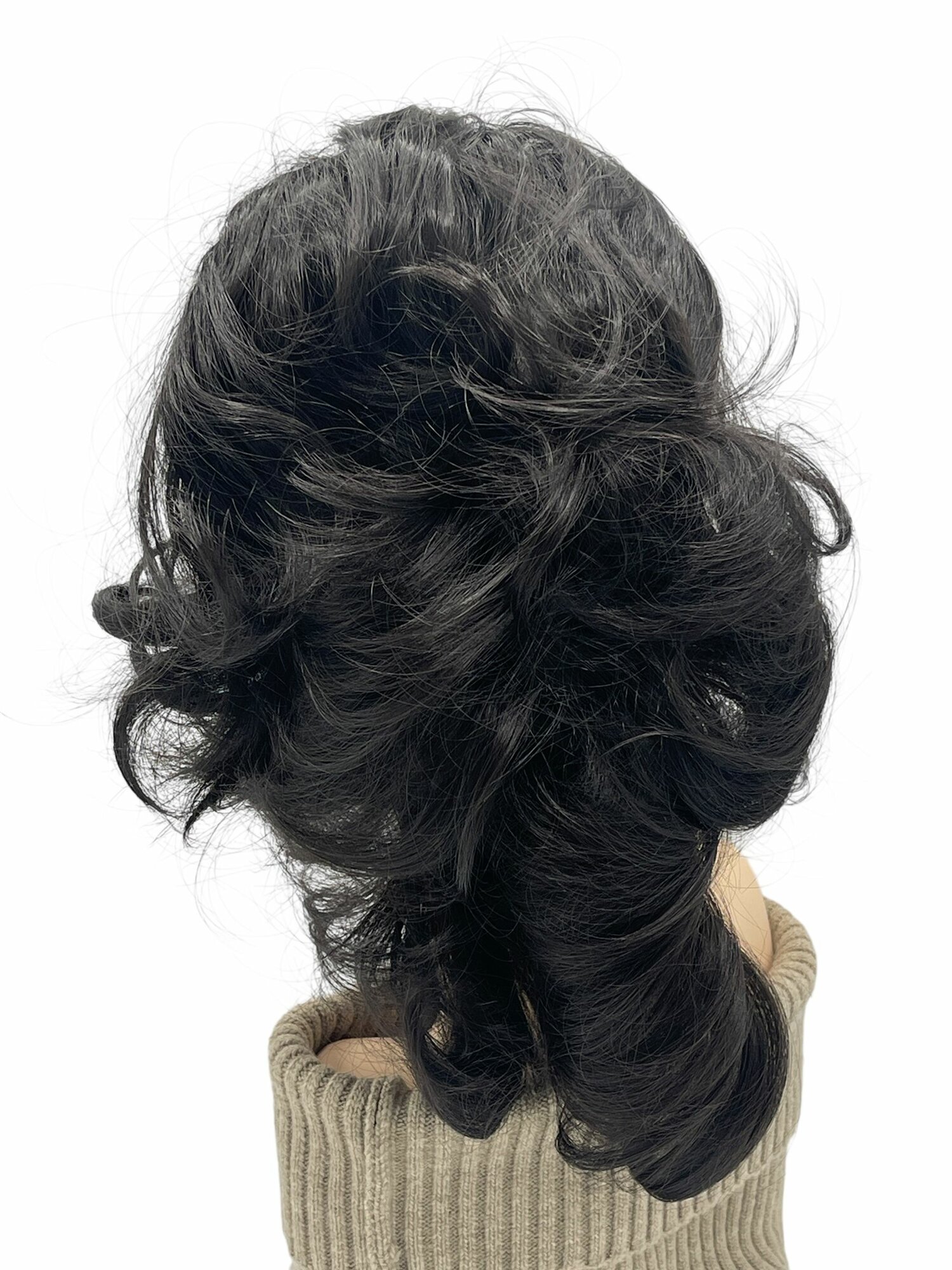 Шиньон Best Wigs, волнистый, искусственный, на заколке-краб, для объема, длина 40см