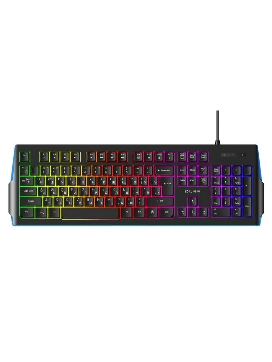 Клавиатура игровая проводная QUB GAMING QGKBWD001