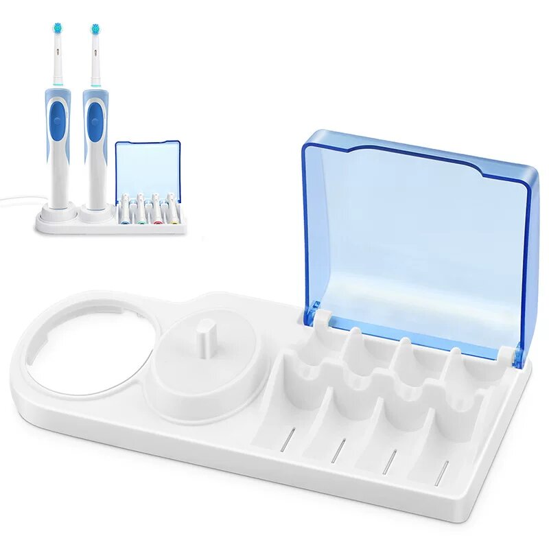 Подходит для электрической зубной щетки Oral-B: подставка для хранения, пылезащитный чехол, основание для зубной щетки,