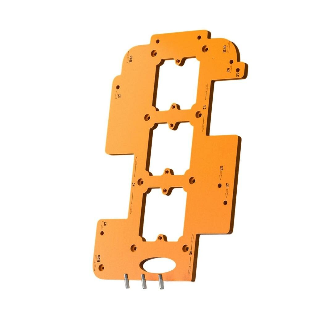 Шаблон деревообработки с несколькими типами переключателей для изготовления мебели, - Обновление "Три в одном"