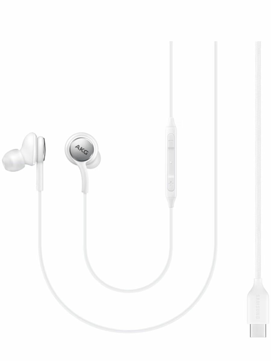 Проводные наушники Samsung EO-IC100BWEGRU, USB Type-C, с микрофоном, черный