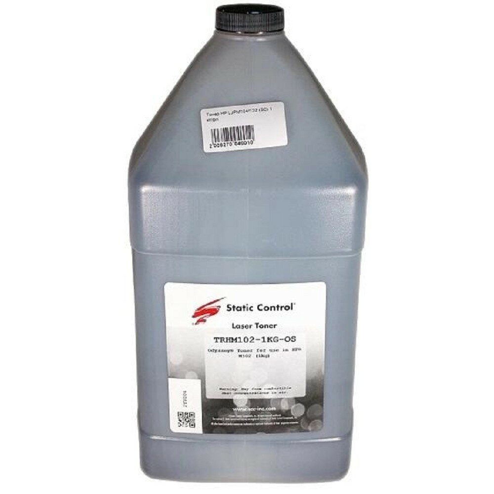 Тонер TRHM102-1KG-OS, Черный