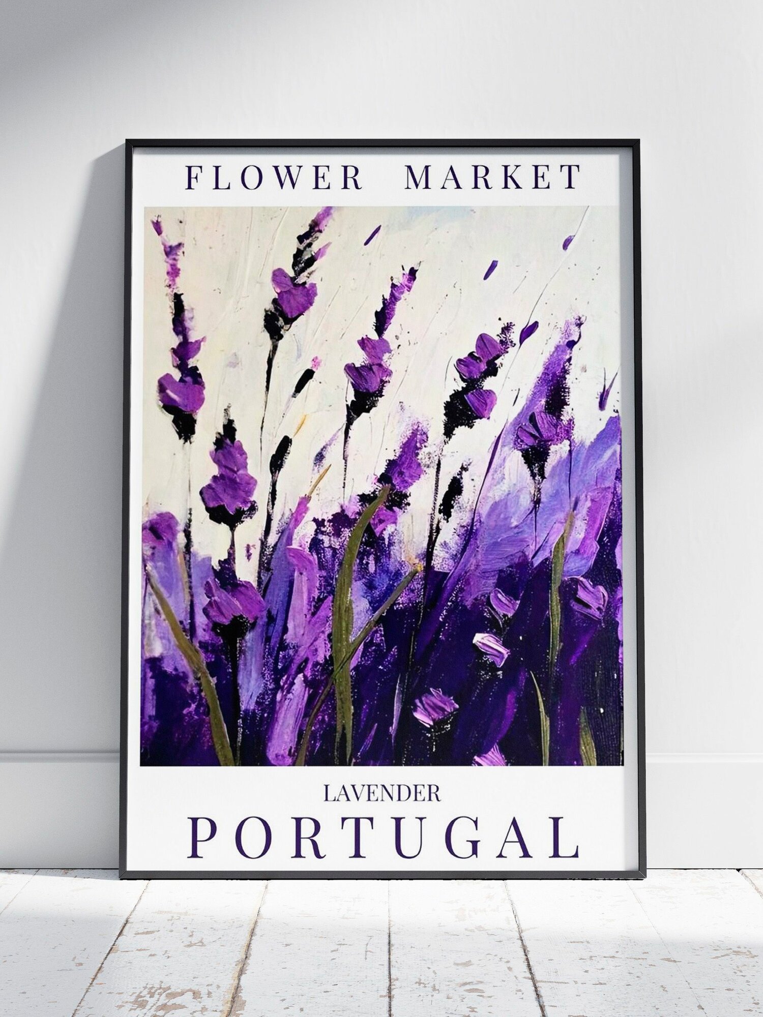 Плакат на стену для интерьера Цветы (Flowers 14) - Постер по флоре формата A4 (21x30 см)