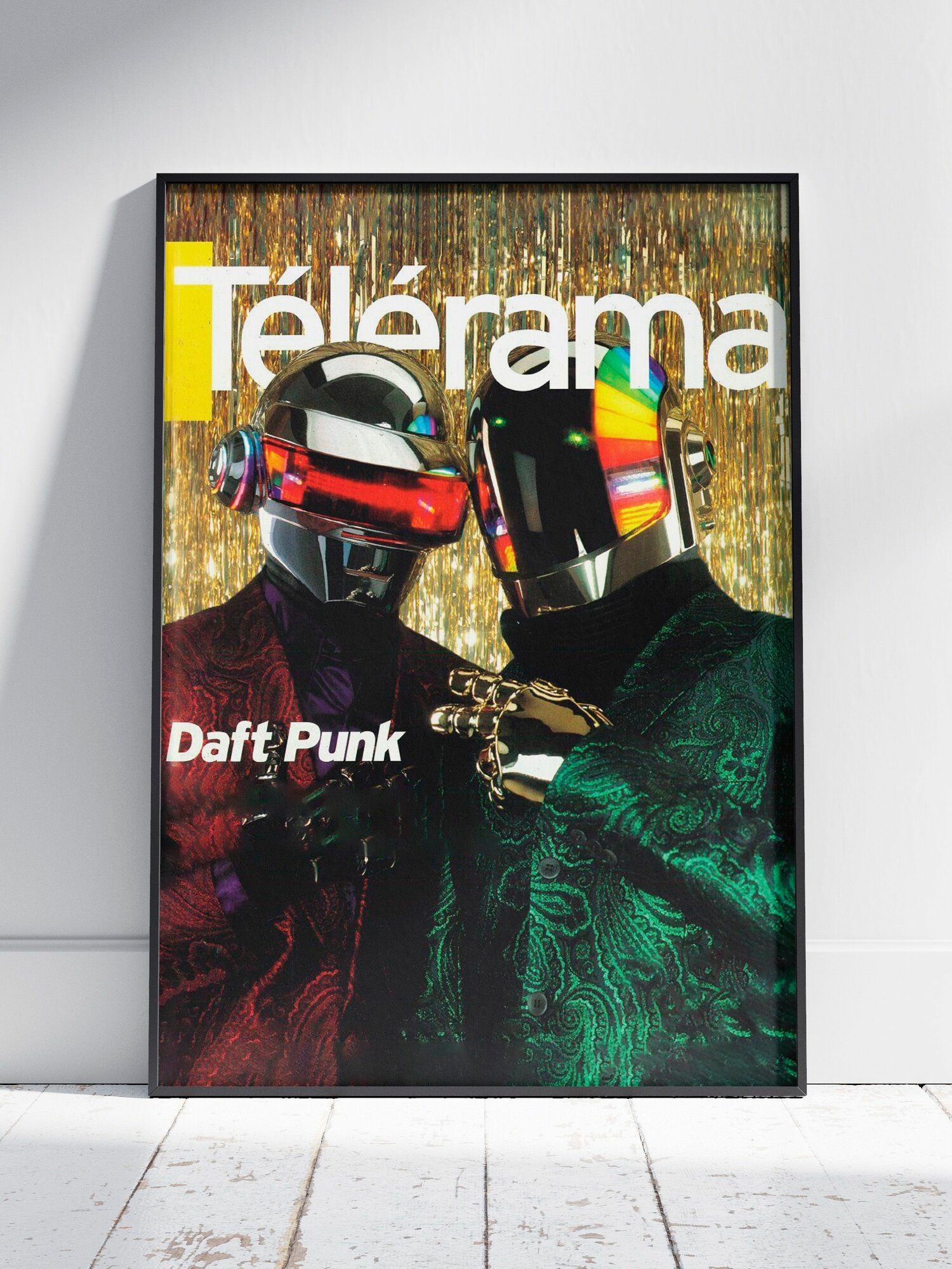 Плакат на стену для интерьера Дафт Панк (Daft Punk 30) - Постер по музыке и артисту формата A4 (21x30 см)